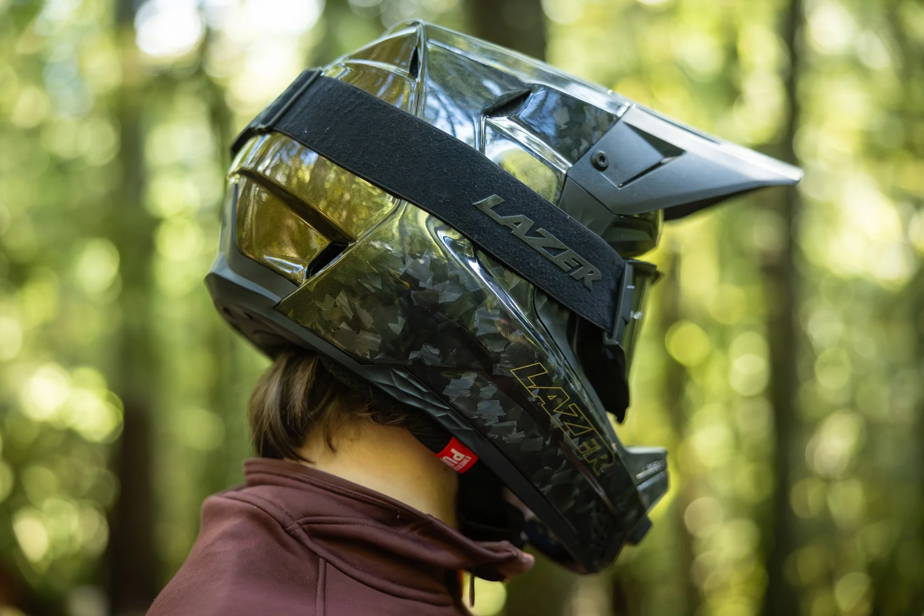 Casco integral Lazer A-Line KinetiCore de carbono | Bikezona.com