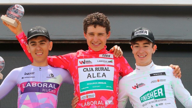 Álex Díaz se proclama vencedor de la Vuelta a Navarra con el Caja Rural-Alea | Bikezona.com