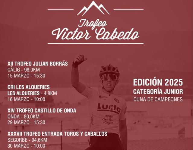 El prestigioso Trofeo Víctor Cabedo regresa en su edición 2025 ...