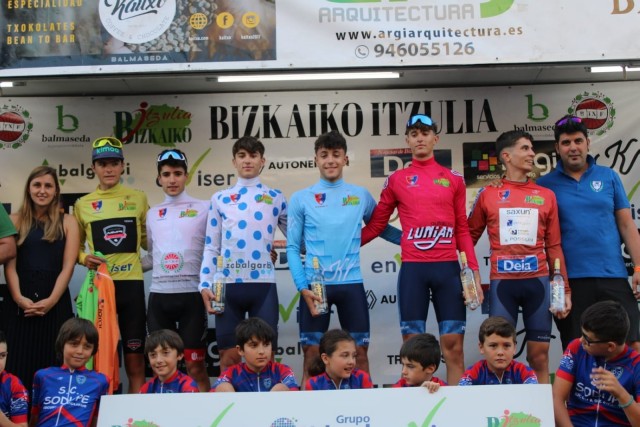 Markel Beloki es el primer lider de la Bizkaiko Itzulia 2023 | Bikezona.com