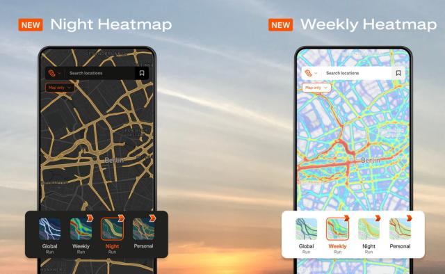 Strava amplía sus herramientas de mapeo con los mapas de actividad nocturnos y semanales ...