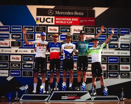 David Valero despide la Copa del Mundo de MTB desde el podio | Bikezona.com